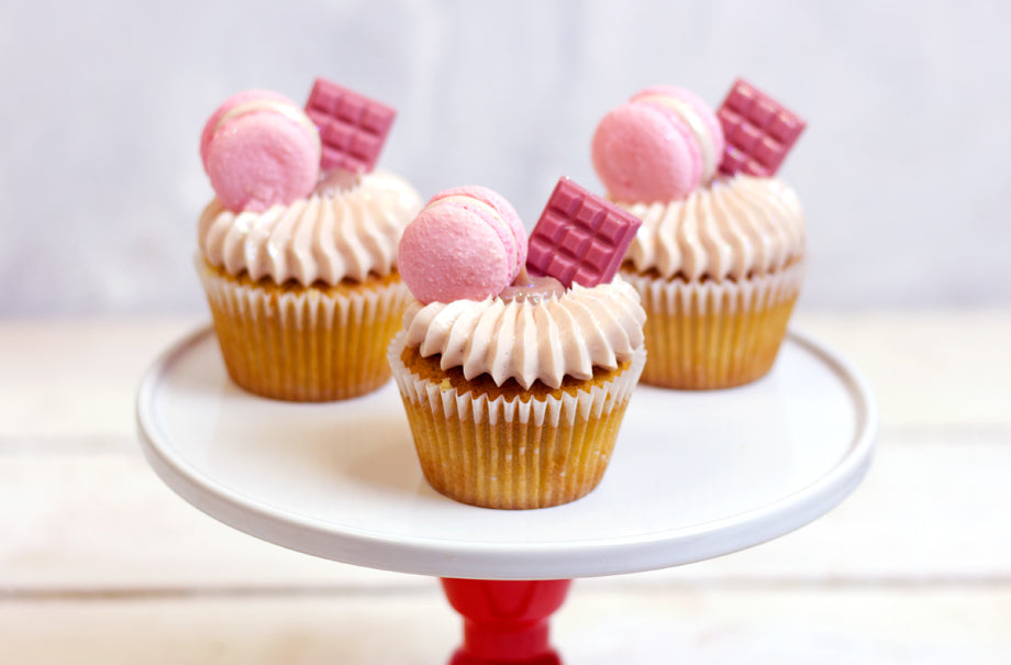 Ruby Chocolate - Cupcakes London – Flavourtown Bakery