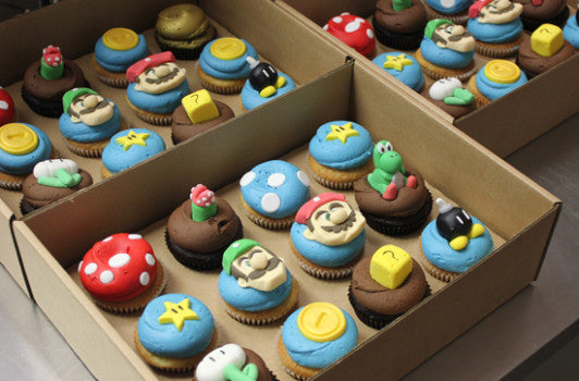 Super Mario Cupcakes – Flavourtown Bakery