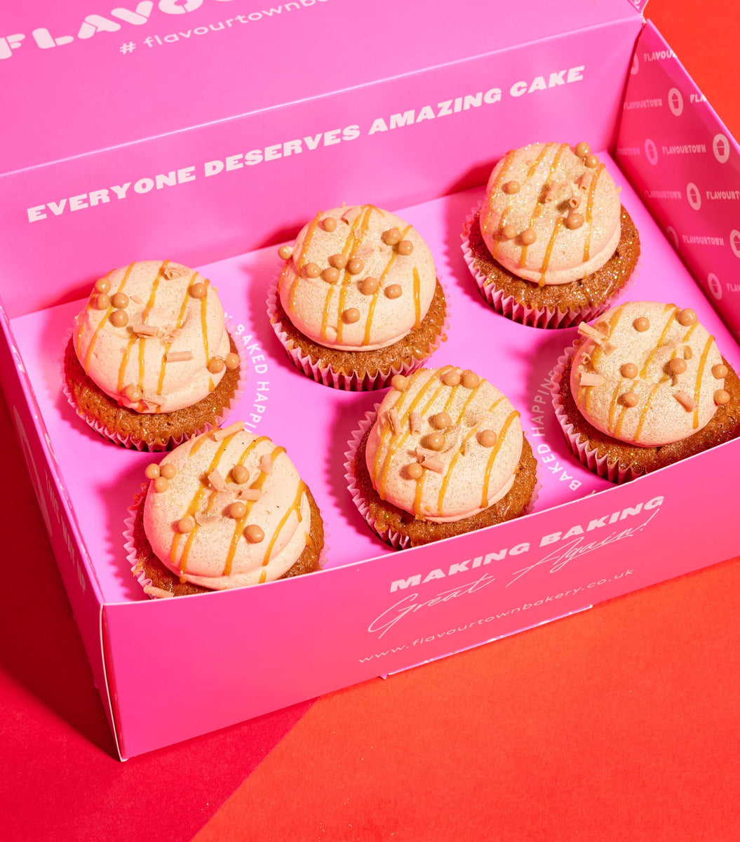 Caramel Cupcakes | London's Favourite | Delivery – Flavourtown Bakery
