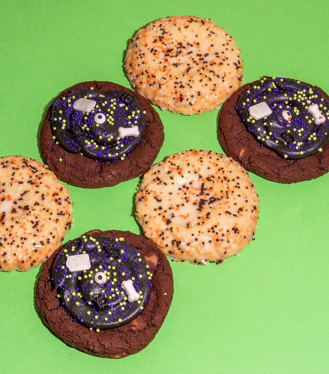 Monster Munchies Halloween Cookies | London Delivery – Flavourtown Bakery