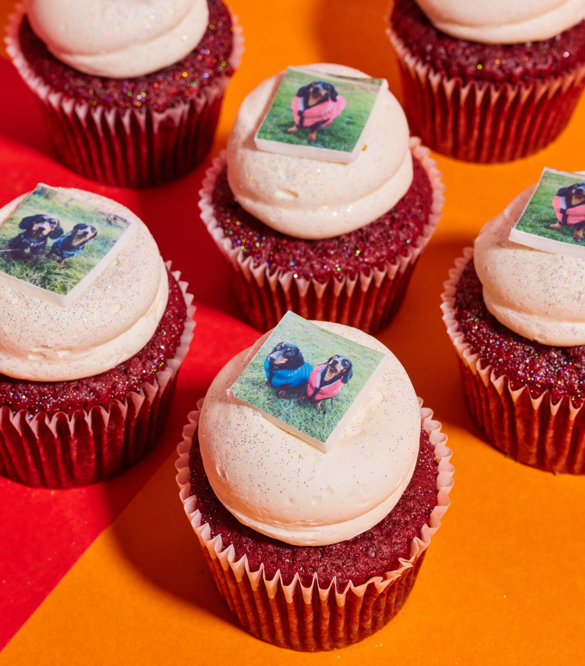 Regular Photo Cupcake | Personalise Cupcakes | Cupcakes London ...