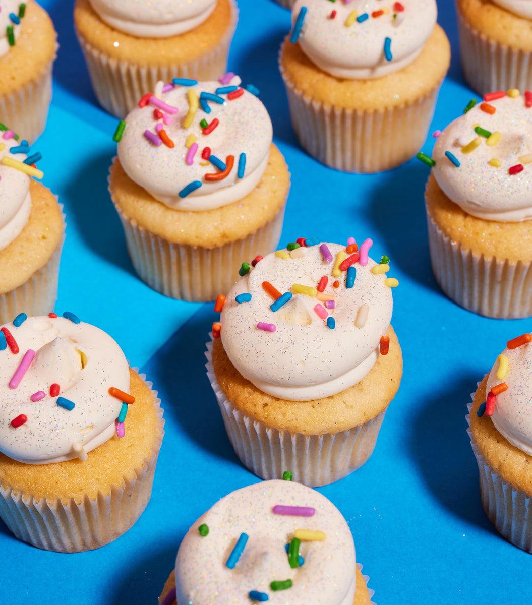Candy Land Mini Cupcakes Sweet Land Cake Cupcake Candy Hi Res Stock