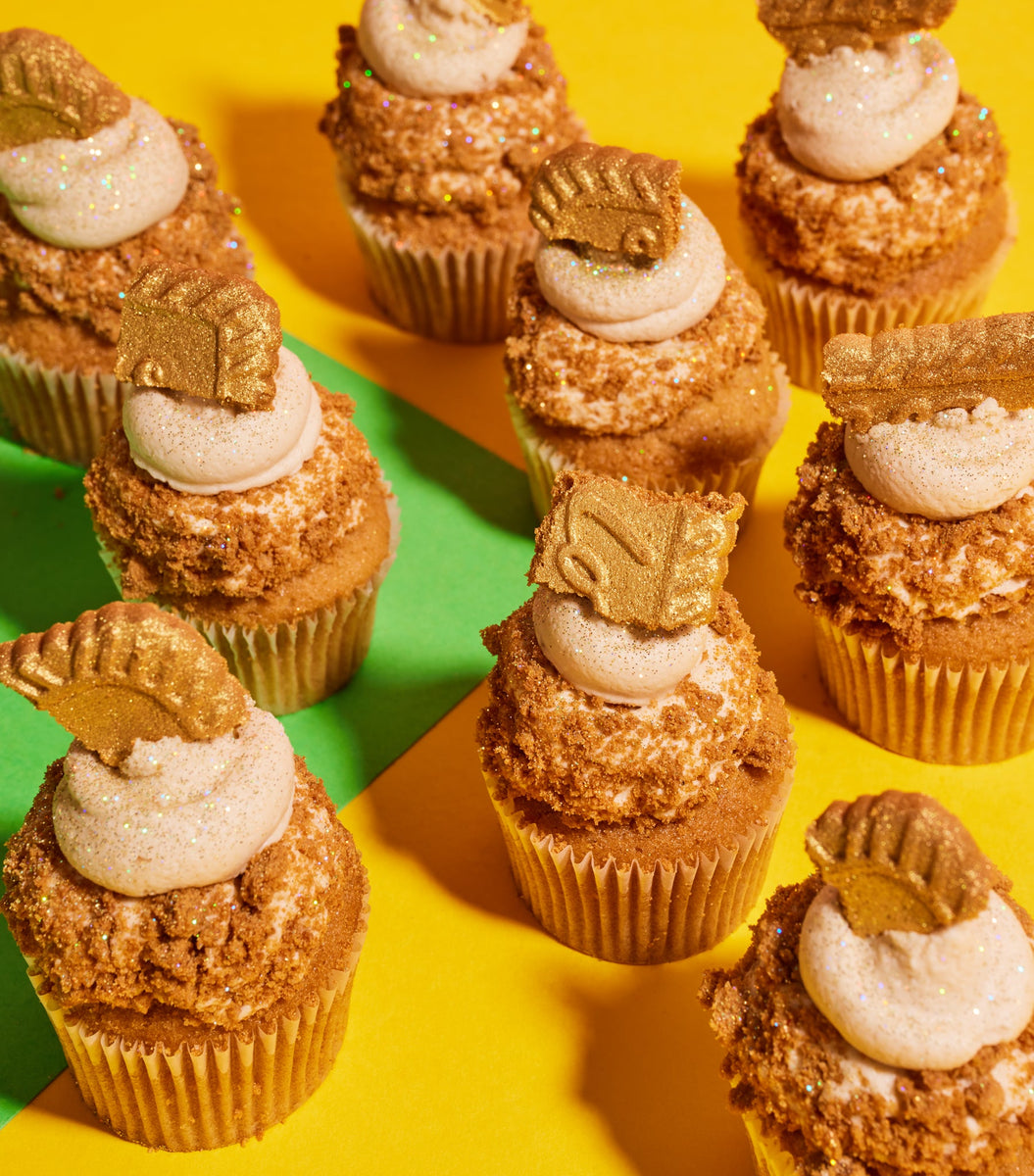 Vegan Biscoff Mini Cupcake | London Delivery – Flavourtown Bakery