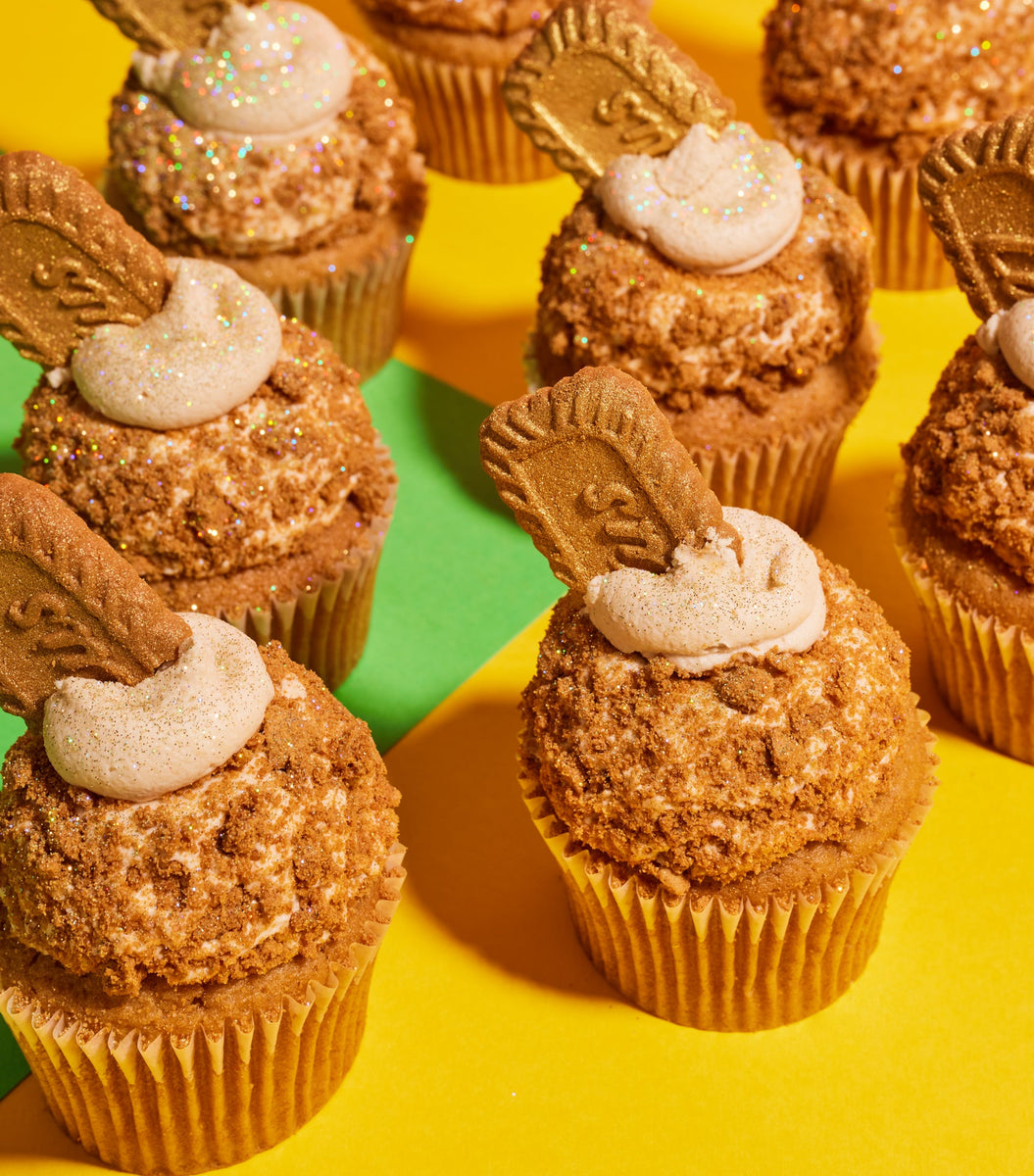 Vegan Biscoff Sundae Cupcake | London Delivery – Flavourtown Bakery