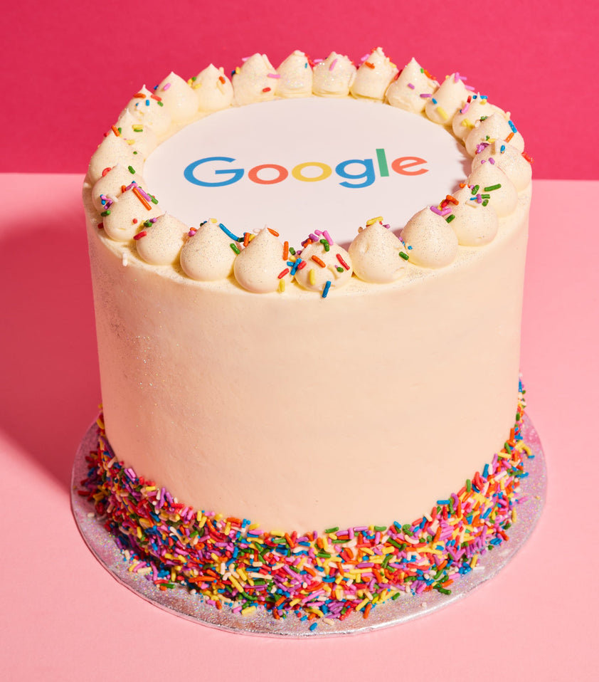 Vegan Logo Cake – Flavourtown Bakery